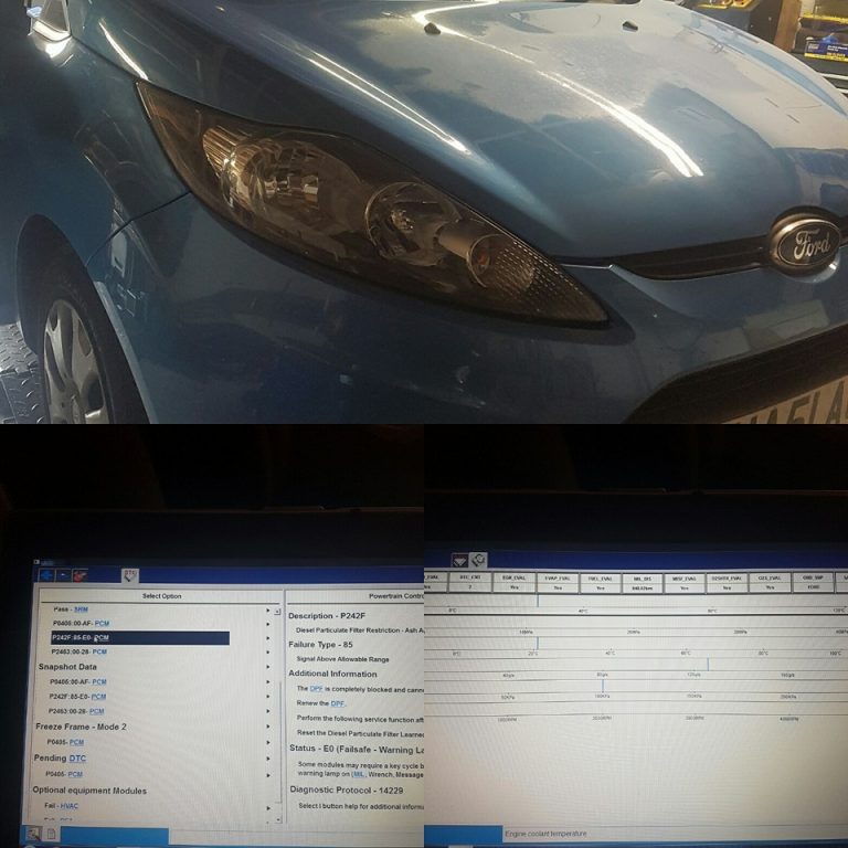 Ford Fiesta DPF Clean and Fix - The DPF Doctor