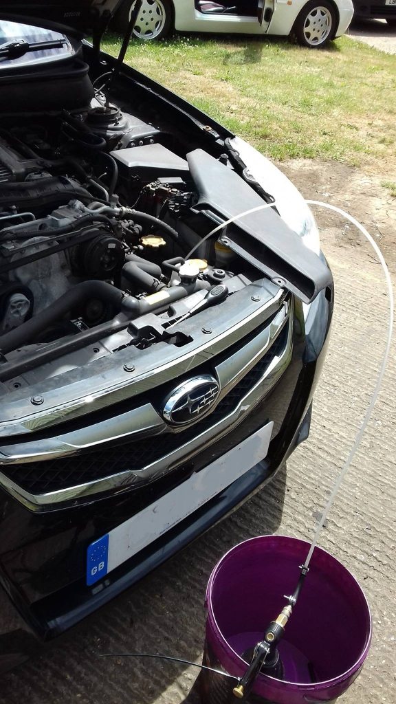 Subaru Forester in for a DPF Clean and Repair in Guildford