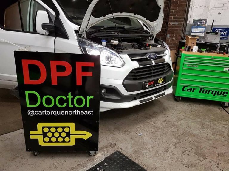 Ford Transit Custom DPF faults P2463 and P246C fixed in Newcastle ...