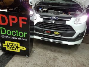 Ford Transit Custom DPF faults P2463 and P246C fixed in Newcastle ...