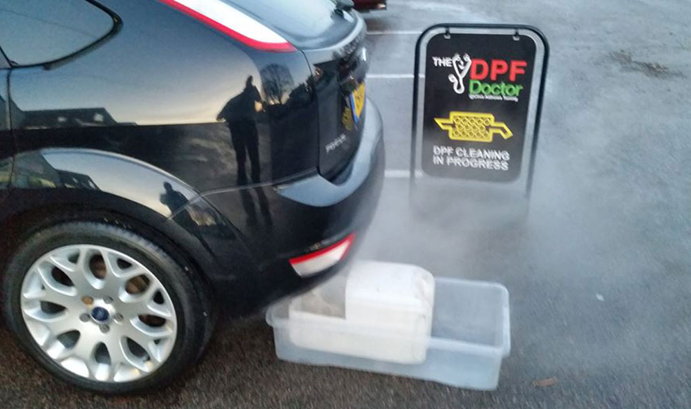 Ford Focus 1.6 in this week with a blocked DPF - The DPF Doctor