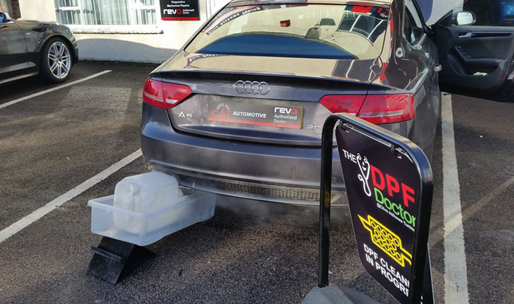 Audi A5 2.0 CRD in for DPF issues - The DPF Doctor