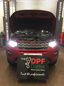 2016 Land Rover Discovery DPF Cleaned