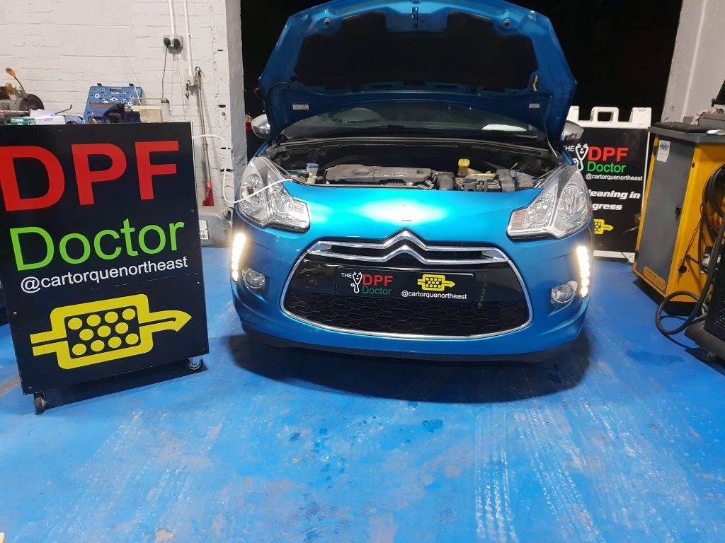 Citroen DPF Cleaned in Newcastle